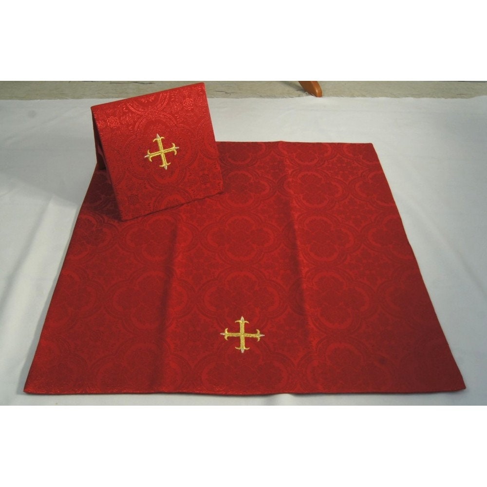 Full Set, Burse and Chalice Veil Set, Accessory for the Celebration ...