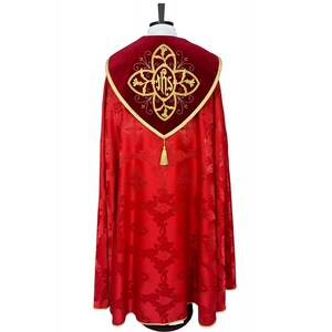 Gothic Style Cope With a Matching Stole, Cope for Priest, Catholic ...