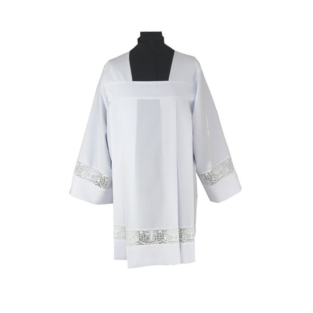 Priest Surplice ,white Alb, Albs for Priest, Catholic Alb, Liturgical ...