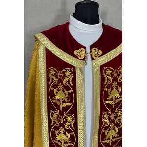 Gothic Style Cope With a Matching Stole - Cope for Priest, Cope ...