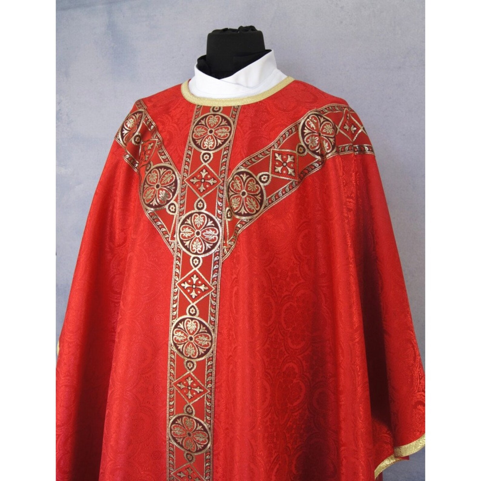Vestment Red and All Liturgical Colors Semi Gothic Style | Etsy