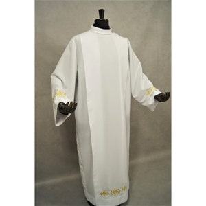Priest Alb With Pleats, White Alb, Albs for Priest, Catholic Alb ...