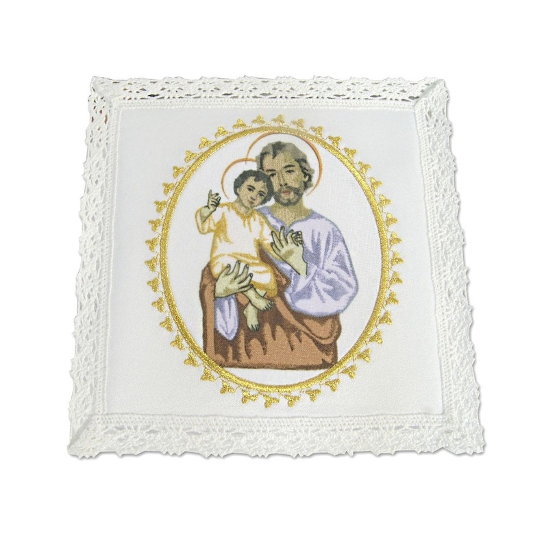 Altar Linen, Full Set Pall, Corporal, Purificator, Lavabo, 100% Cotton ...