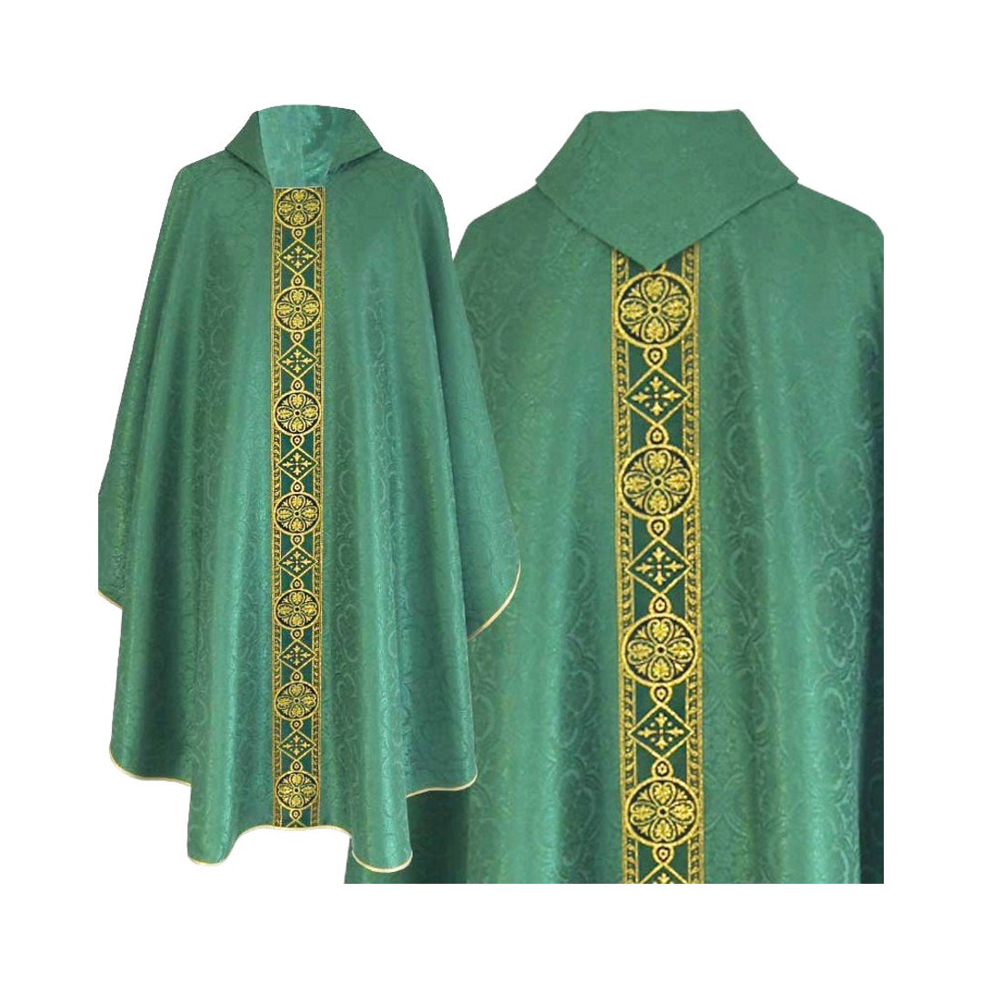 Vestment - Gothic Style Chasuble With a Matching Stole, Vestments for ...