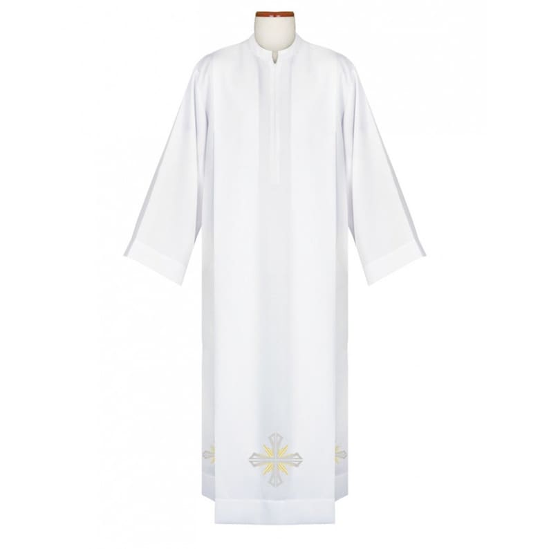 Traditional Priest Alb With Pleats, White Alb, Albs for Priest ...