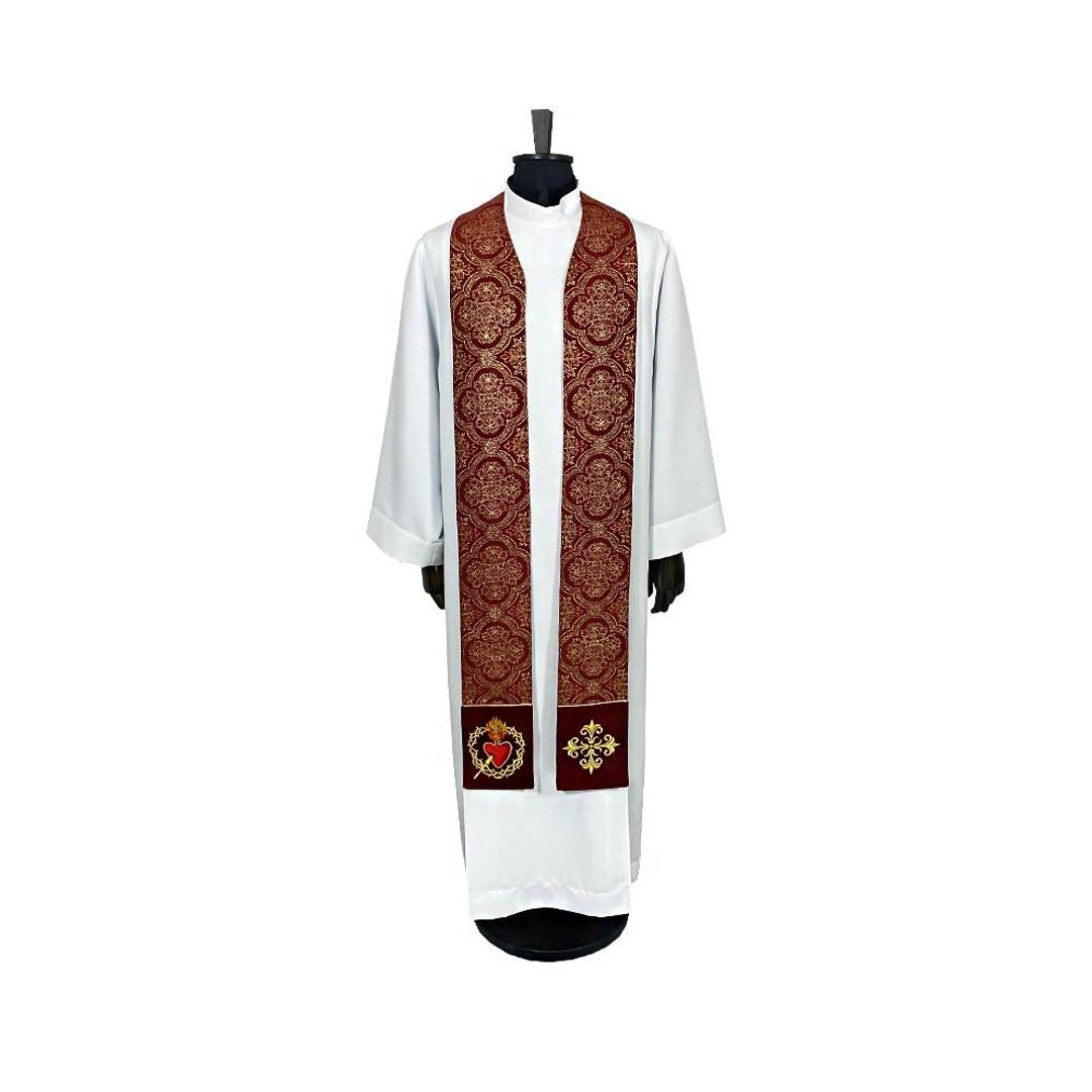 Stole , Chasuble Stole, Stole for Priest, Catholic Stole, Liturgical ...
