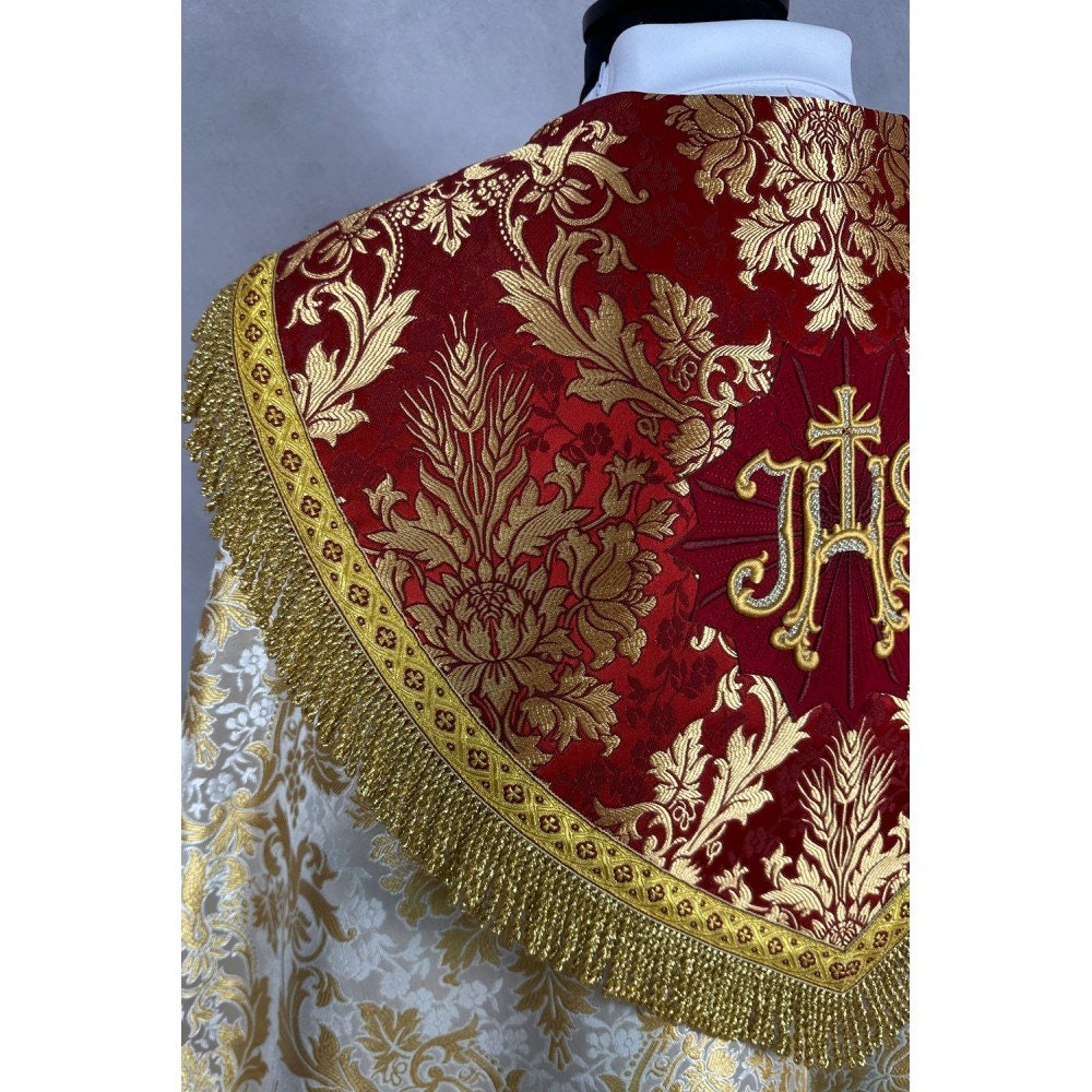 Gothic Style Cope With a Matching Stole - Cope for Priest, Cope ...