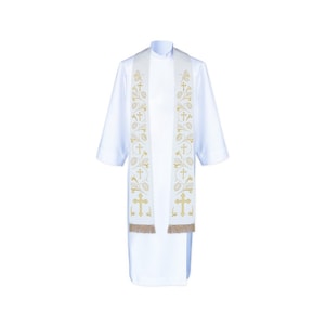 Roman Style Priests Stole of 5 Colours, Chasuble Stole, Stole for ...