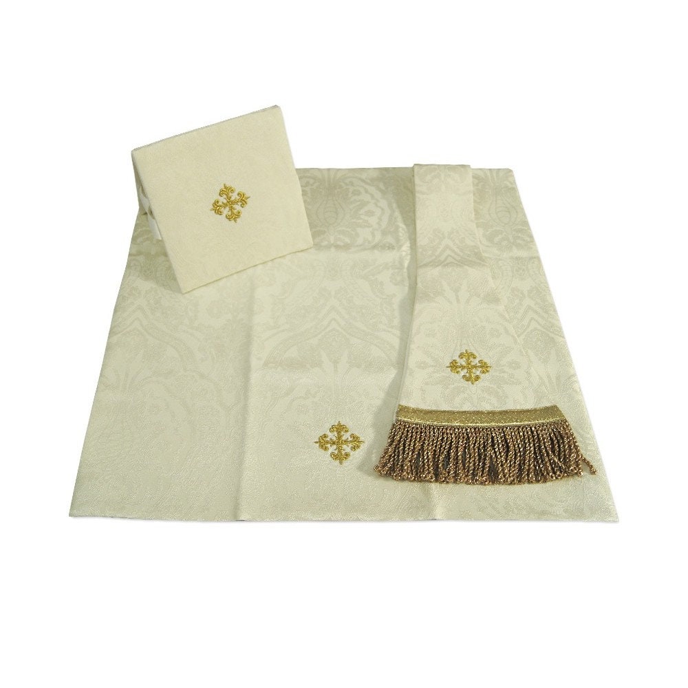 Full Set of 6 Colors, Maniple, Burse and Chalice Veil Set, Accessory ...