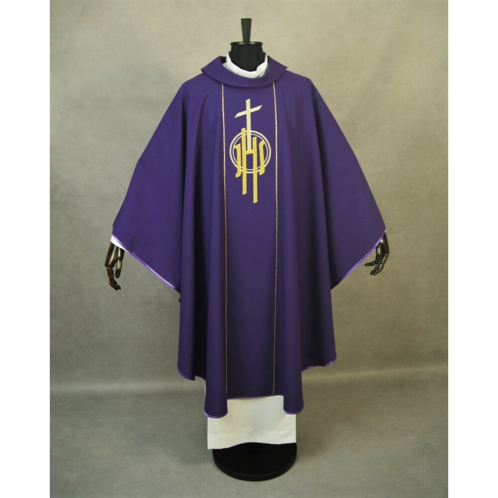Gothic Style Chasuble, Vestments for Priest, Catholic Vestment, Gift ...