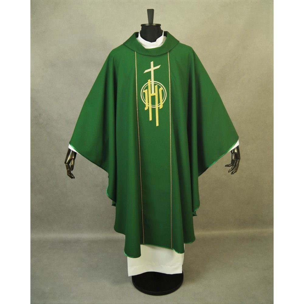 Gothic Style Chasuble, Vestments for Priest, Catholic Vestment, Gift ...