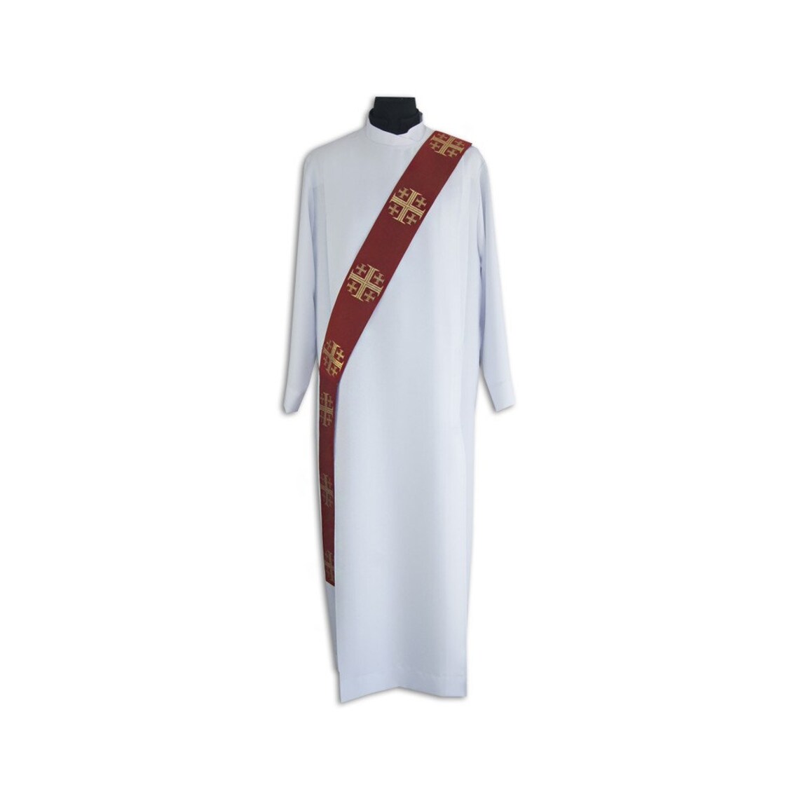 Deacon Stole a Set of 4 Colours, Chasuble Stole, Stole Clergy, Stole ...