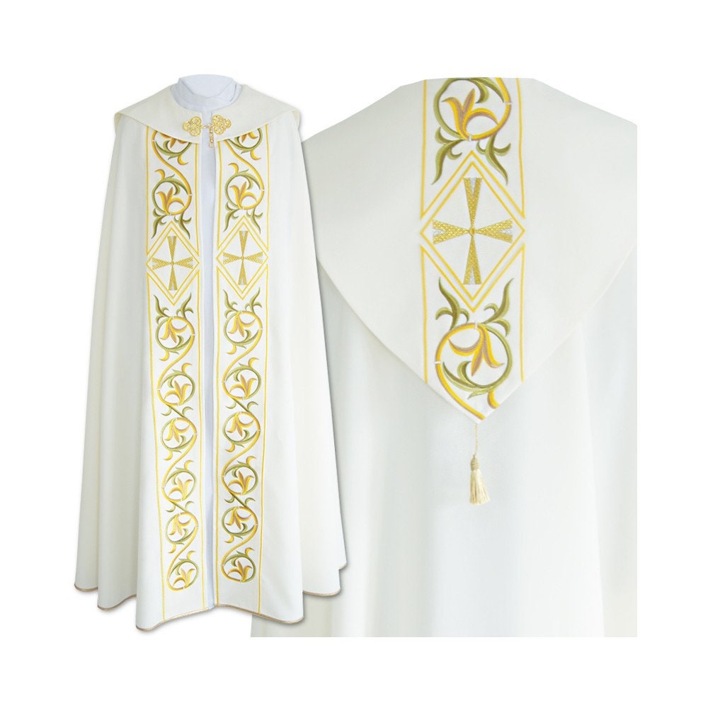 Gothic Style Cope With a Matching Stole Purple Cope Cope for | Etsy