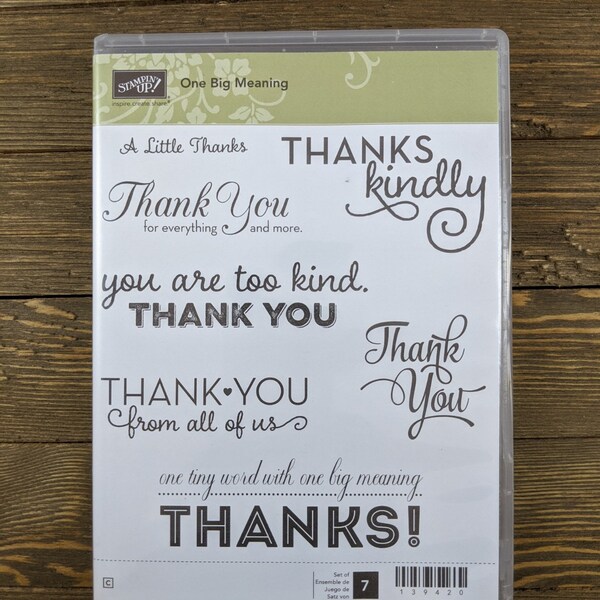 Stampin up Stamp Set - Etsy