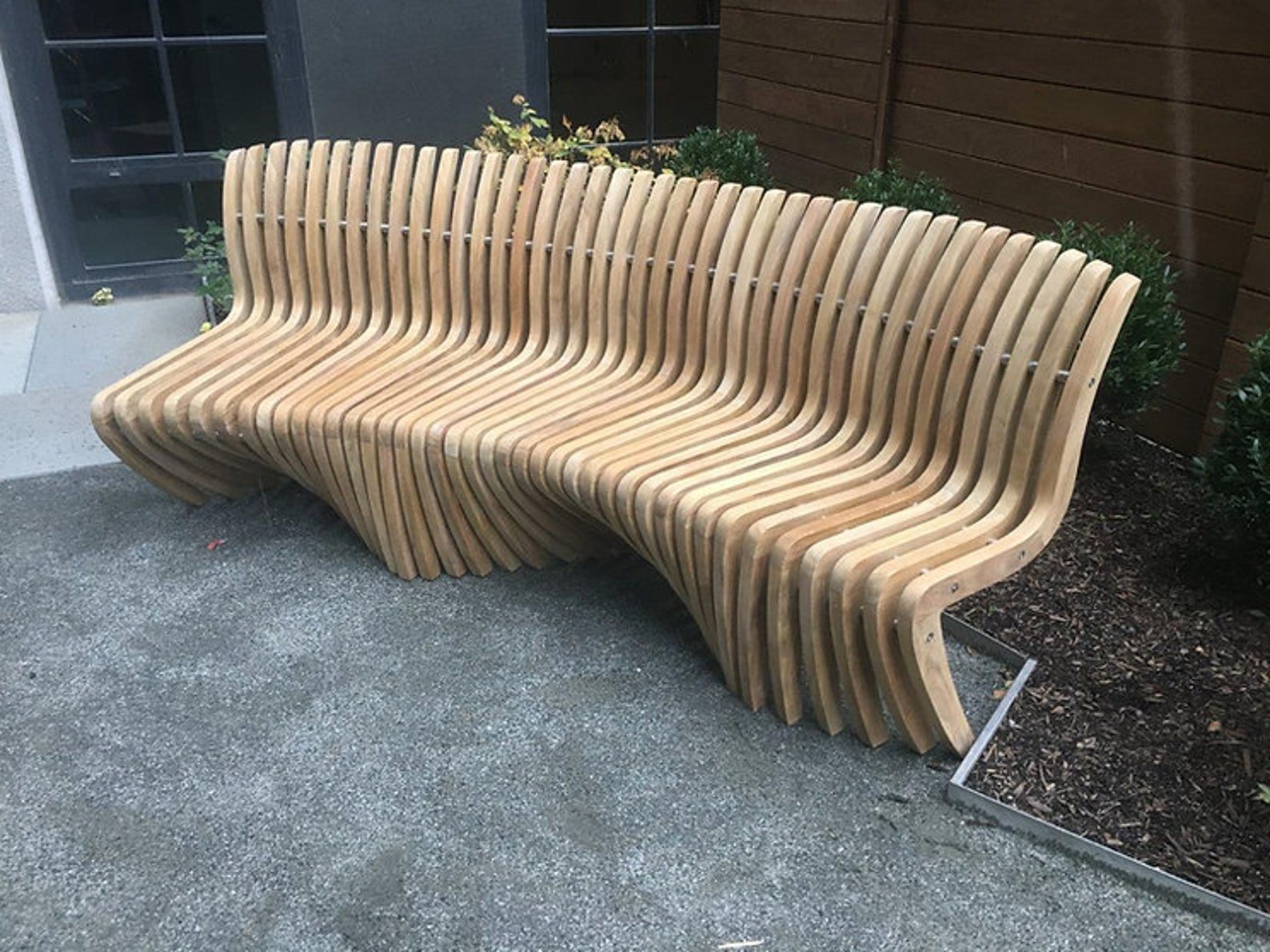 Handmade Spirit Song Teak Bench: Luxury Home Furniture, Modern Exotic ...
