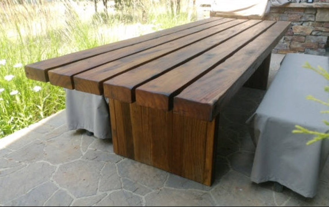 Solid Teak Wood Post (4.5x4.5x36 Inches), Sustainable FSC Lumber - Etsy