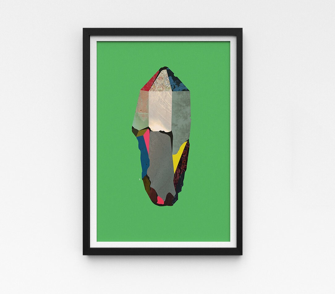 Crystal Artwork A Series of Crystals 'parrot' - Etsy