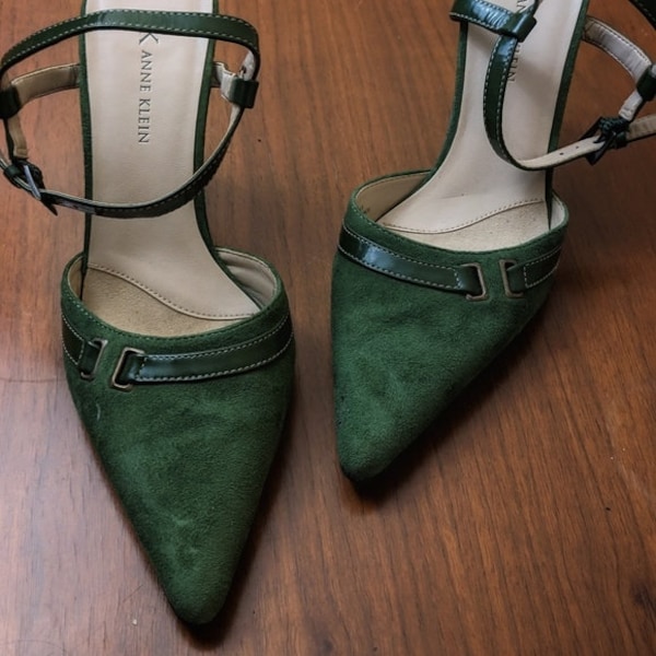 Dark Green Heels - Etsy