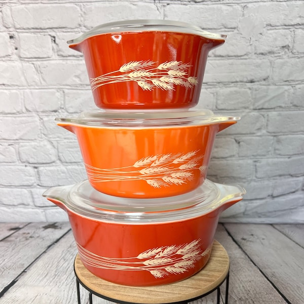 Pyrex Autumn Harvest - Etsy