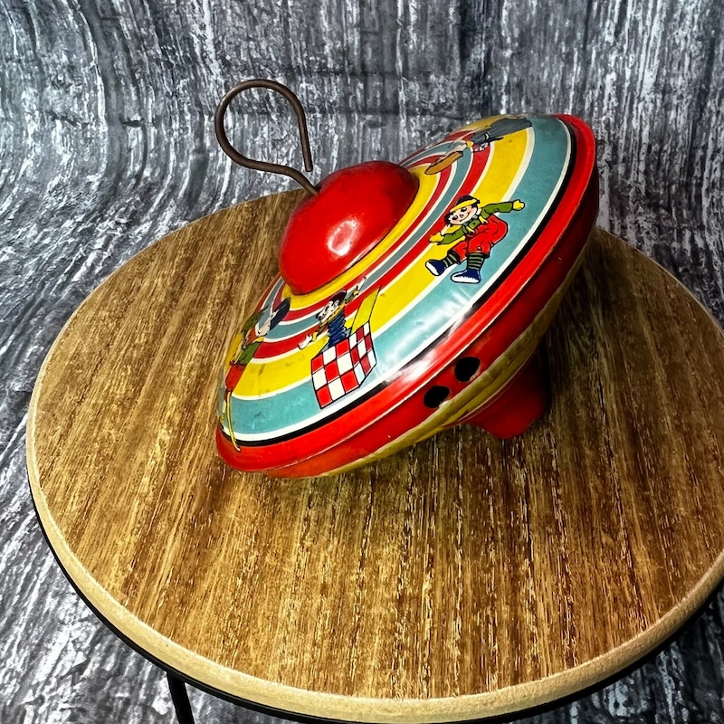 Spinning Top Toy - Etsy