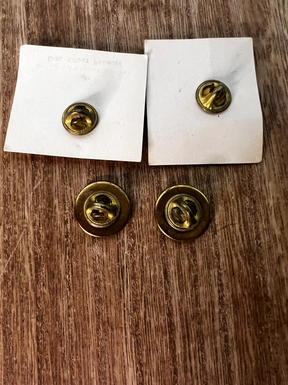 Vintage 1960s Girl Scout Cadette Challenge Pins - Set… - Gem
