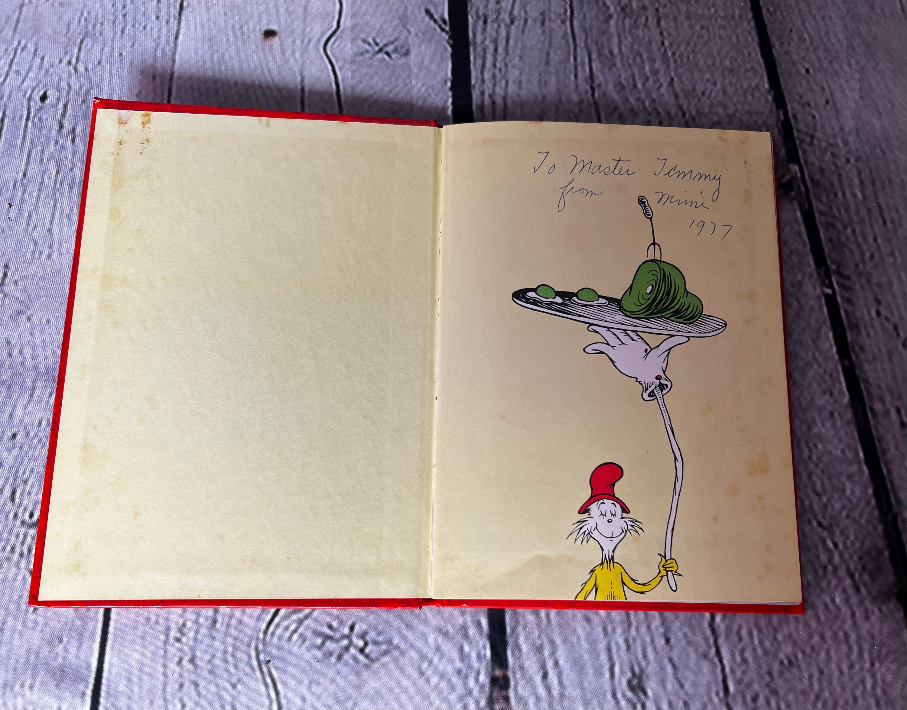 Vintage Dr. Seuss “green Eggs and Ham” - Etsy