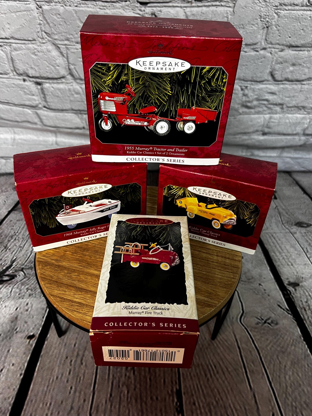 Vintage 1990s Hallmark Keepsake Ornaments - Kiddie Car Classics ...