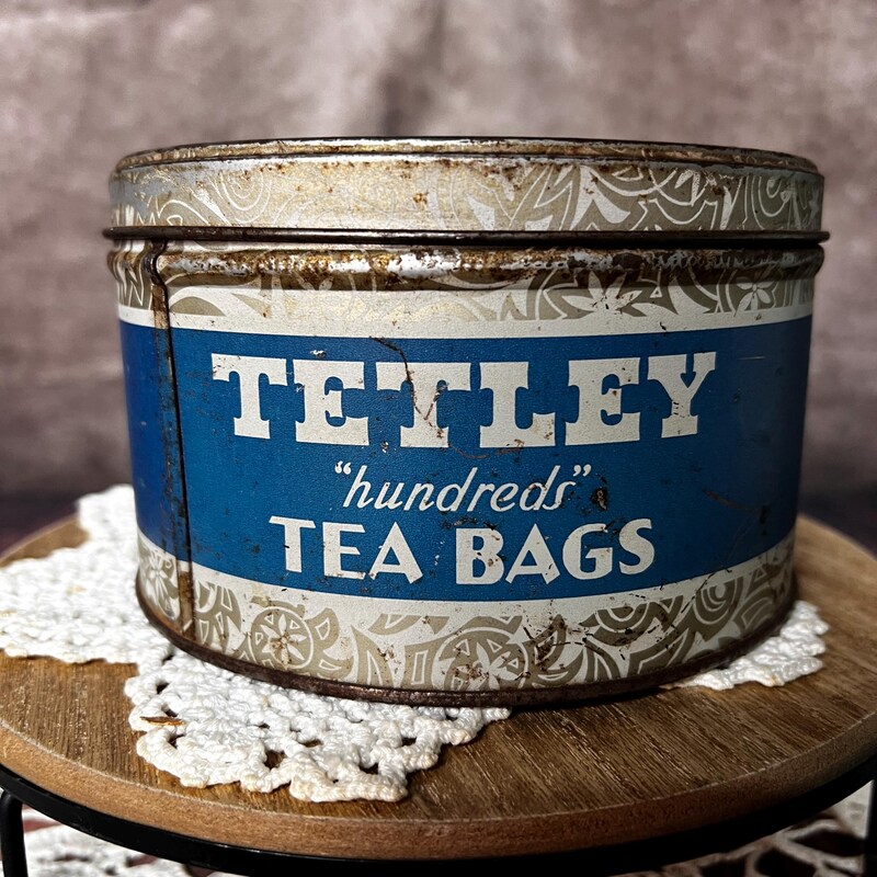Vintage Tea Tins - Etsy