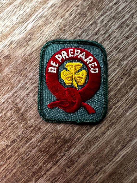 Vintage 1963 Girl Scout First Class Patch - Gem