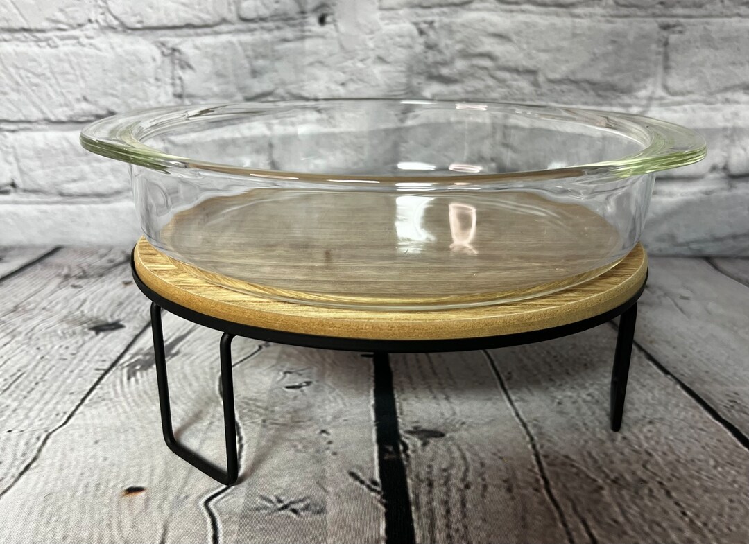 Vintage Clear Pyrex 221 Round Cake Dish - Etsy