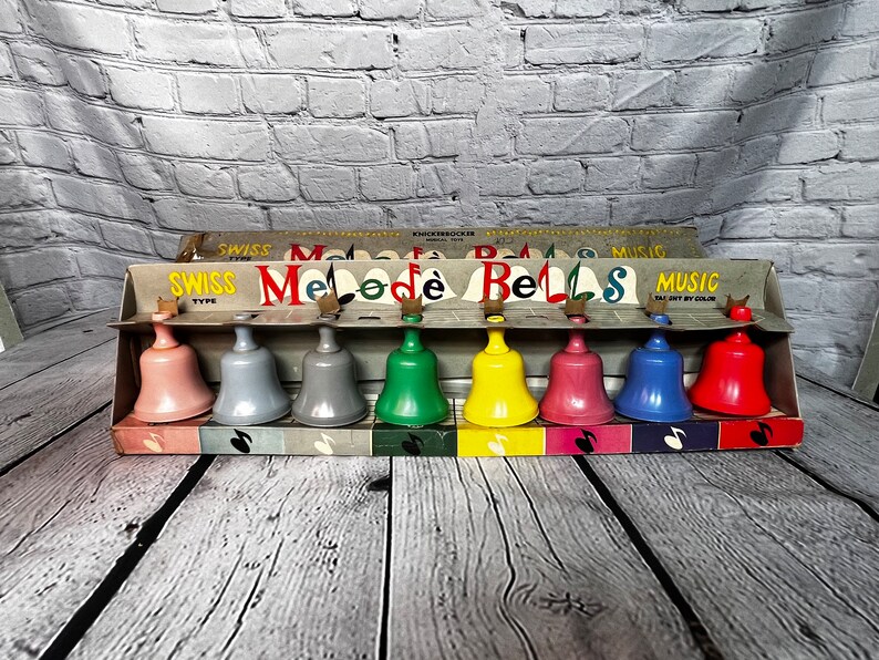 Vintage 1954 Knickerbocker Melody Bells - Etsy