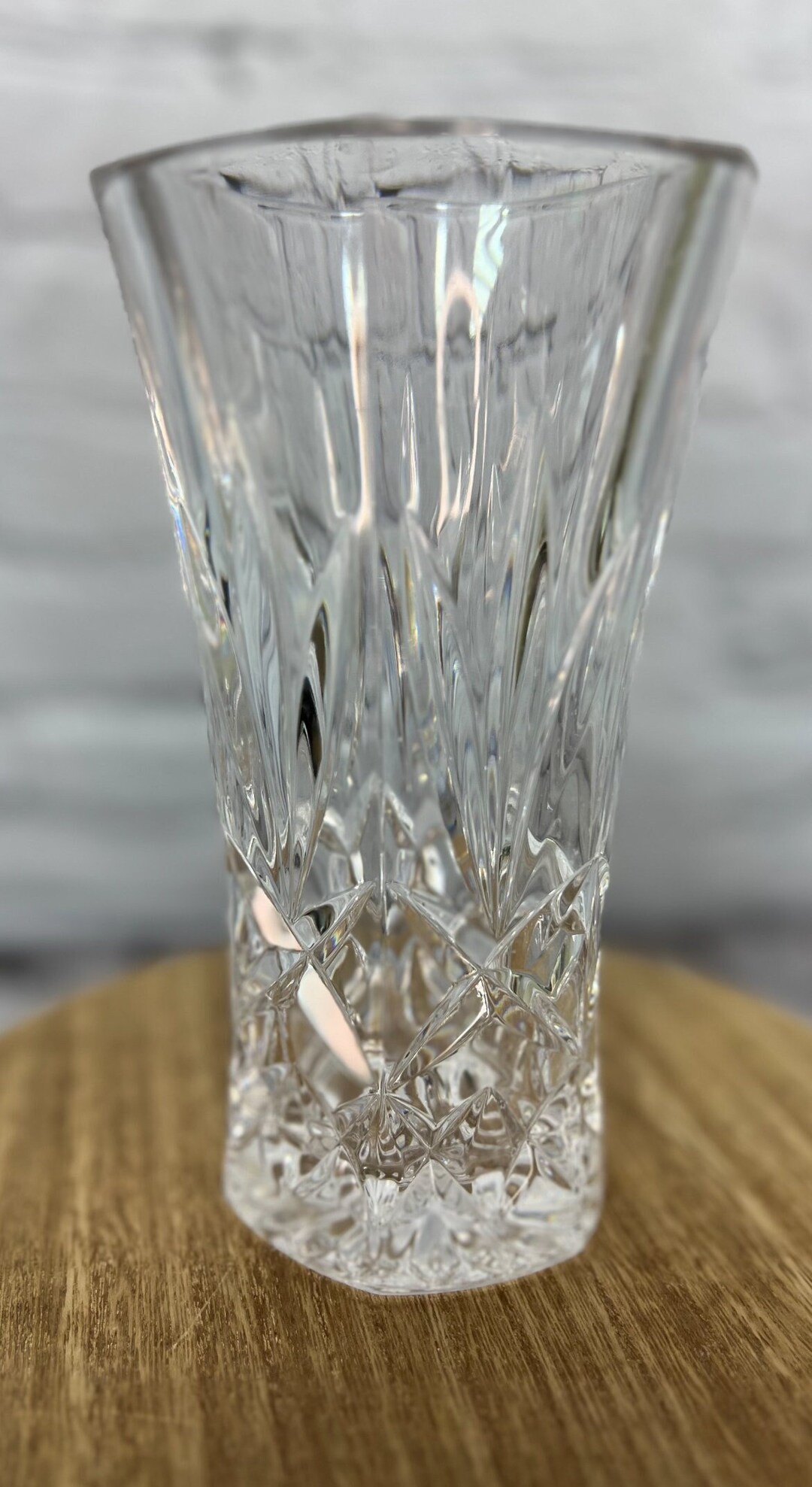 Vintage RCR Royal Crystal Rock 7” Vase - Etsy