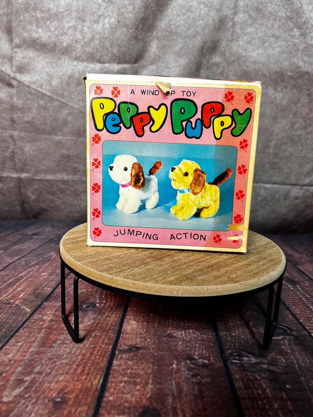 Vintage 1960s “peppy Puppy” Wind up Toy - Etsy