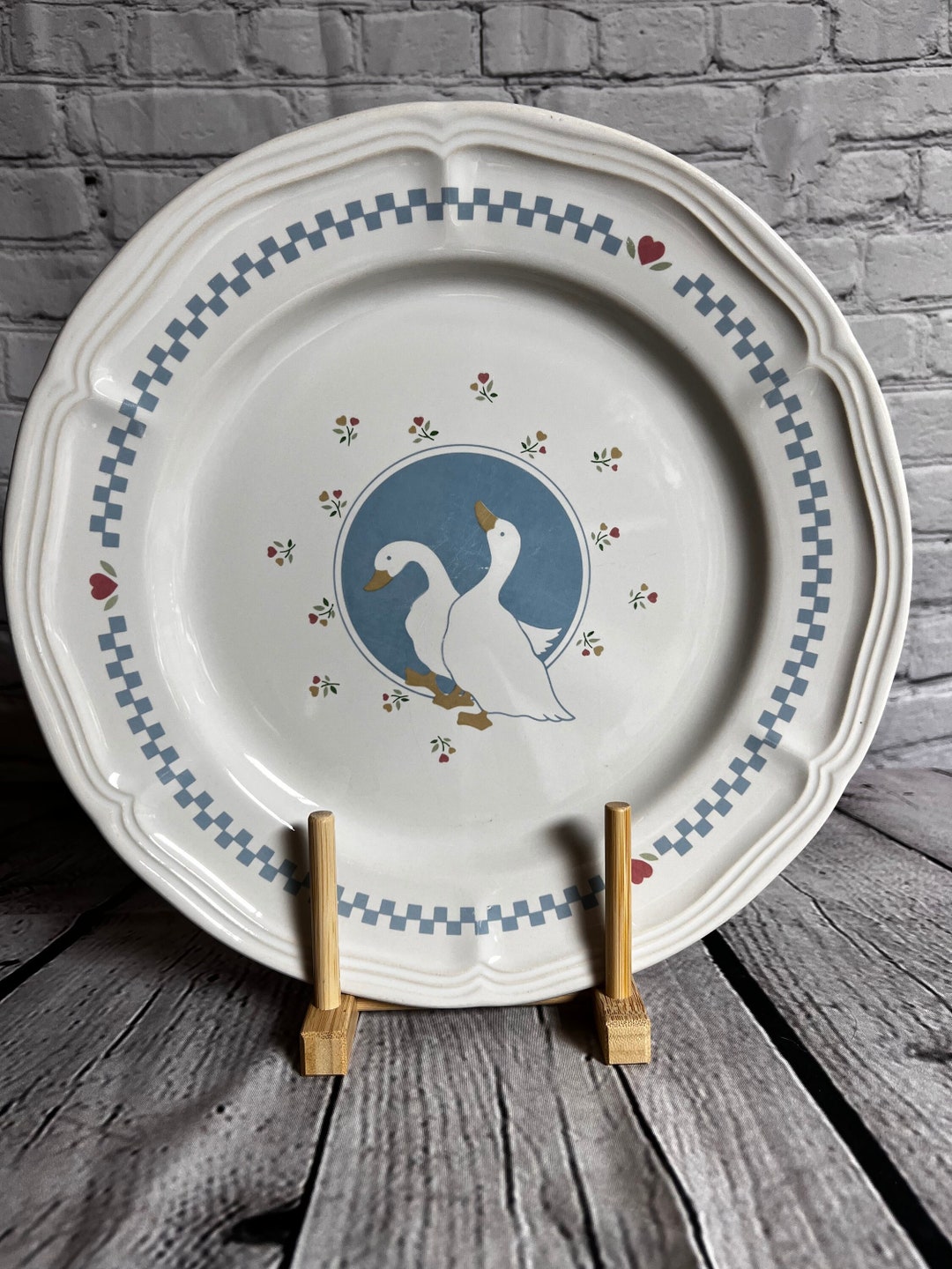 Vintage 1980s “moonlight” Stoneware 12” Serving Platter - Etsy