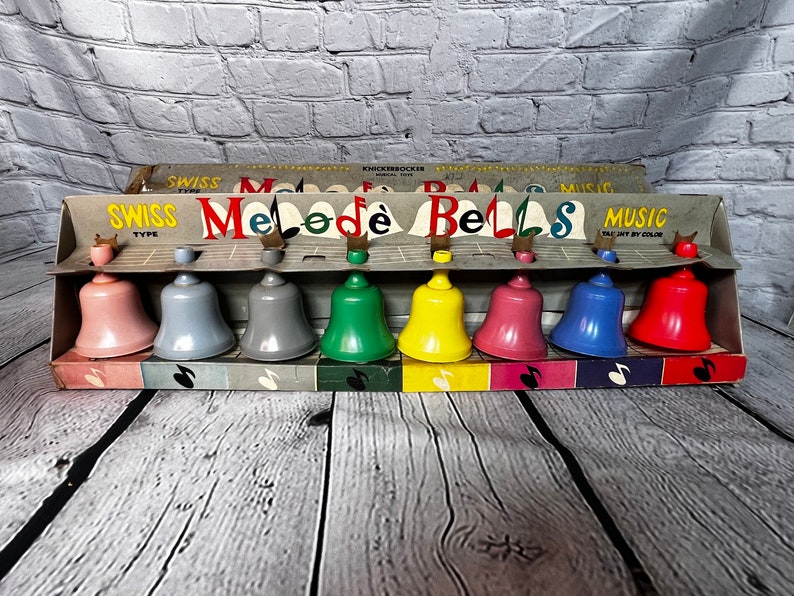 Vintage 1954 Knickerbocker Melody Bells - Etsy