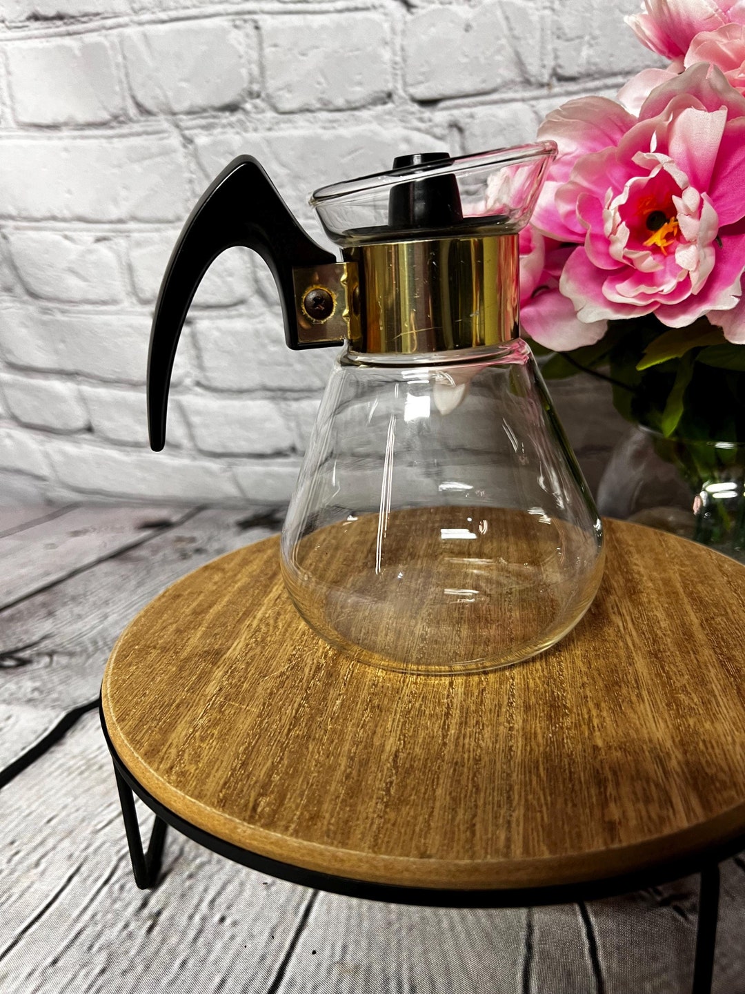 Vintage 1970s Corning 2 Cup Coffee/tea Carafe With Lid - Etsy