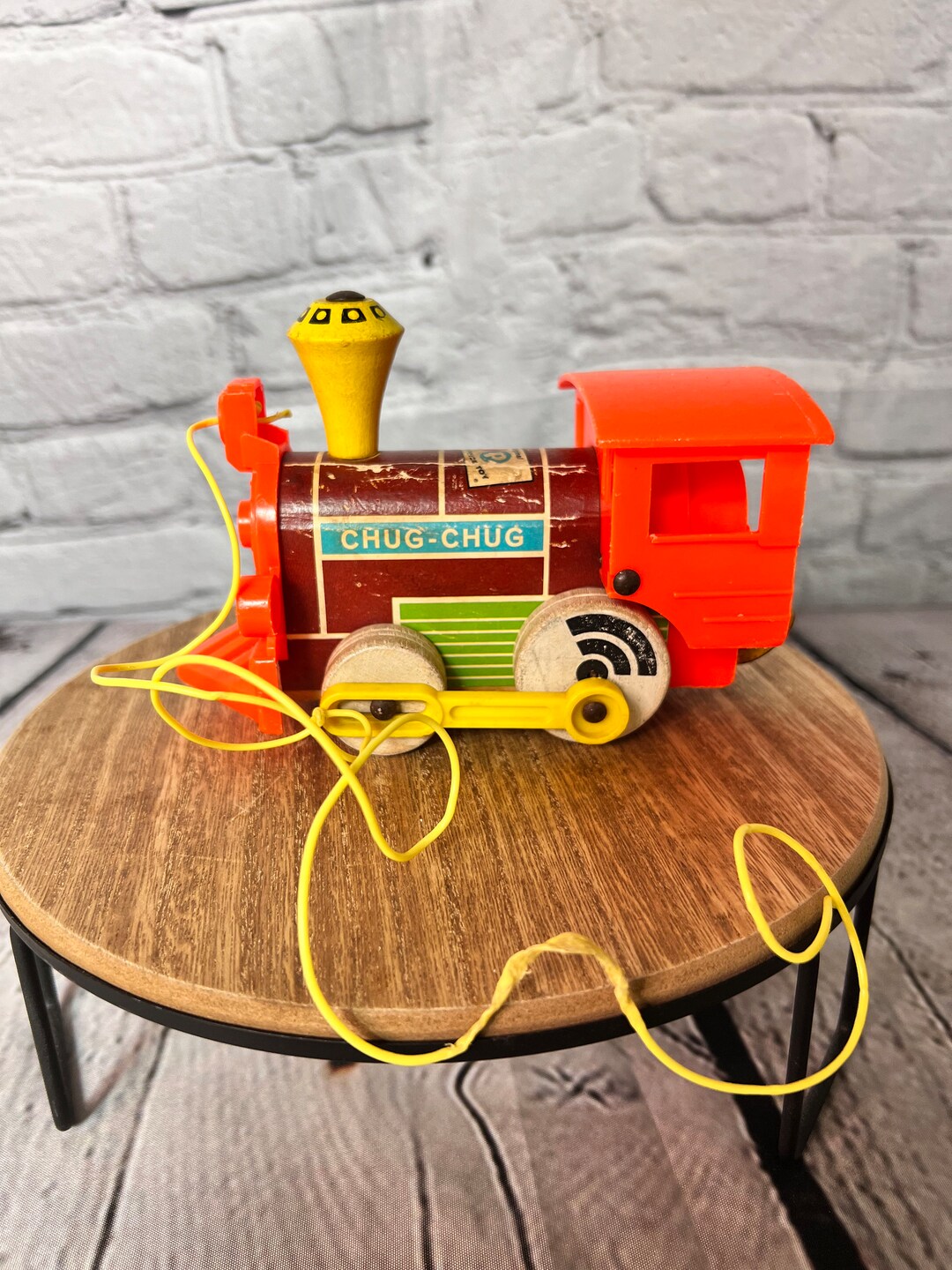 Vintage Fisher Price Chug Chug Choo Choo Magnetic Engine Train - Etsy