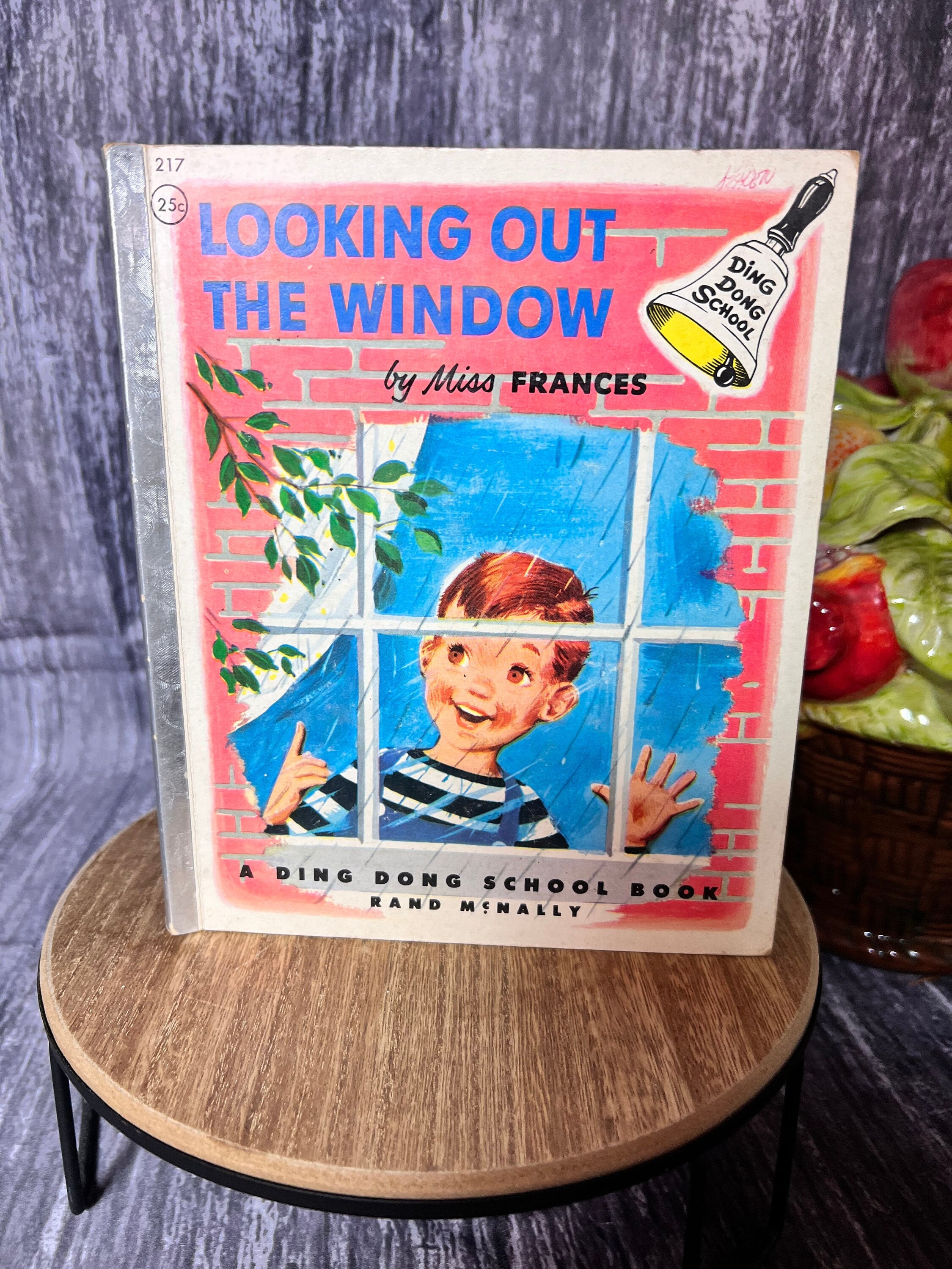 Vintage Ding Dong School Book looking Out the Window - Etsy