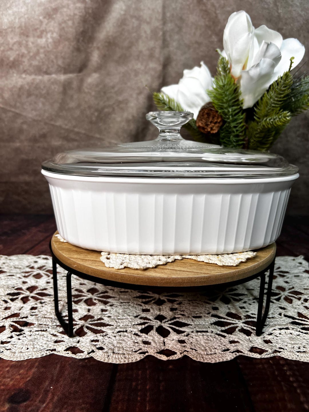 Vintage 1990s Corningware “french White” A-12-B 1.8 L Oval Roasting Dish - Etsy