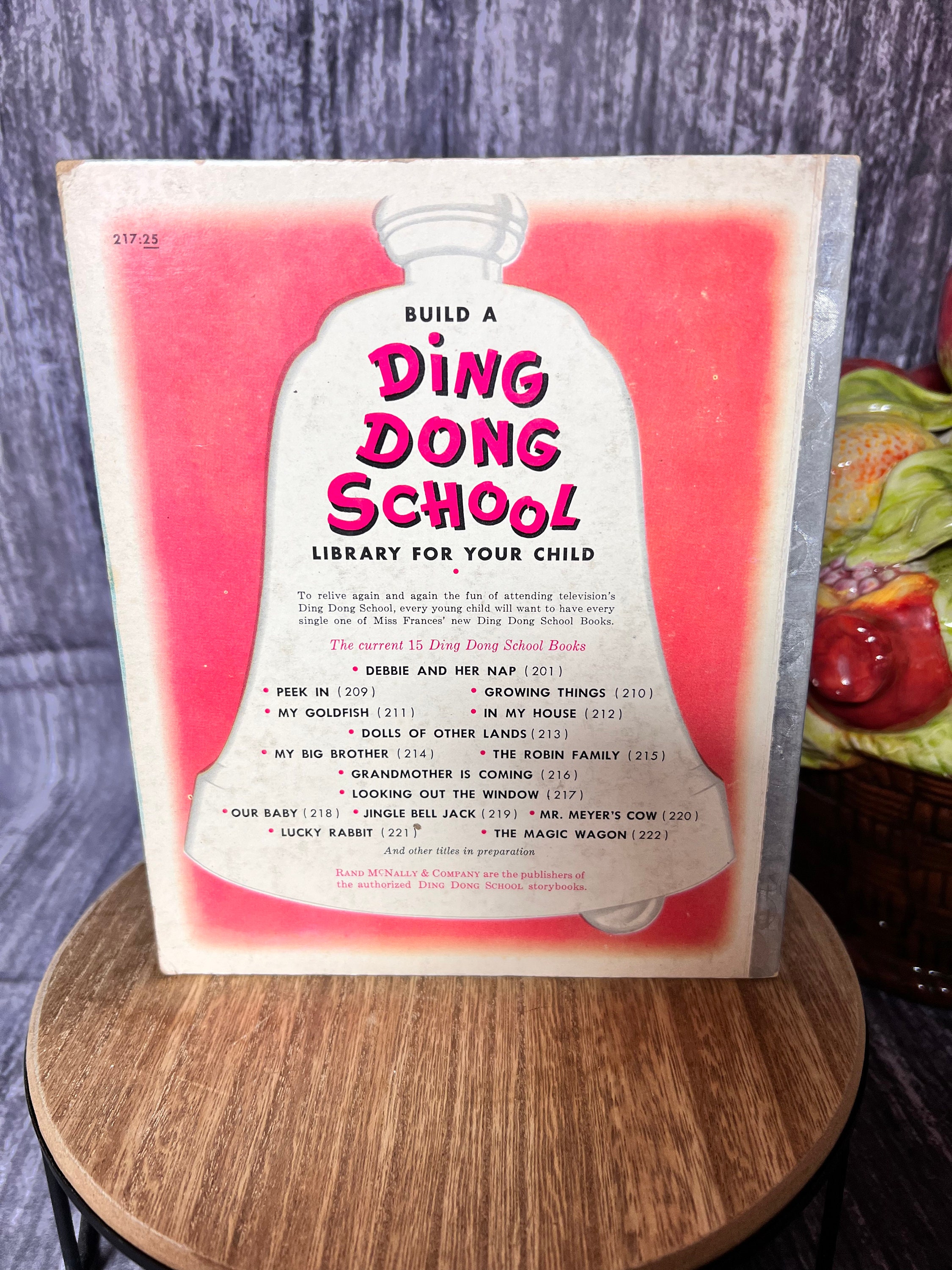 Vintage Ding Dong School Book looking Out the Window - Etsy