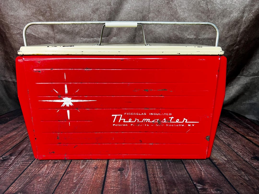Vintage 1950s Thermaster Fiberglass Insulated Cooler - Etsy