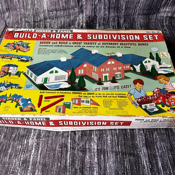 Kenner Girder and Panel Building Set - Etsy