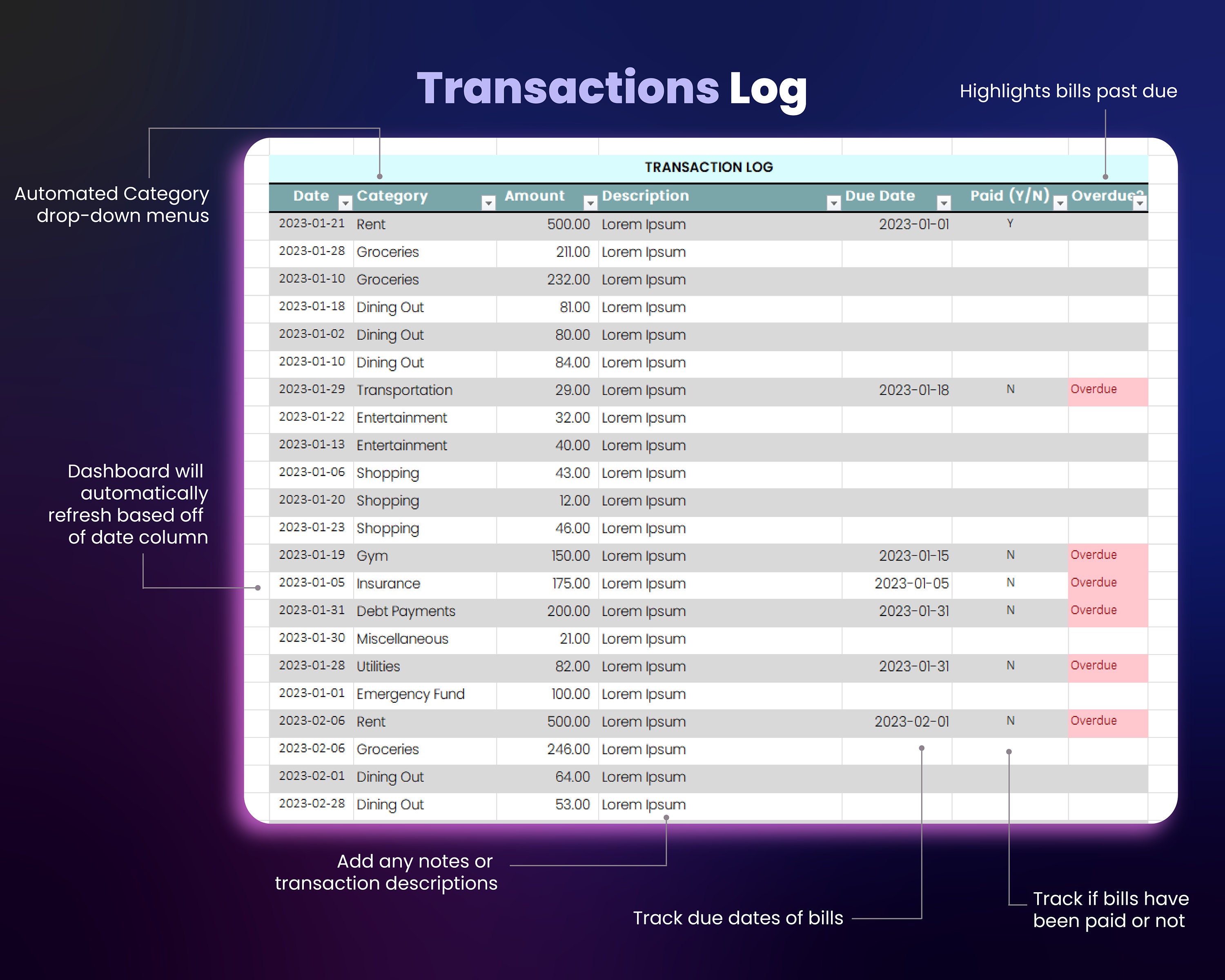 Budget Planner Expense Tracker Printable Budget Tracker Budget and ...
