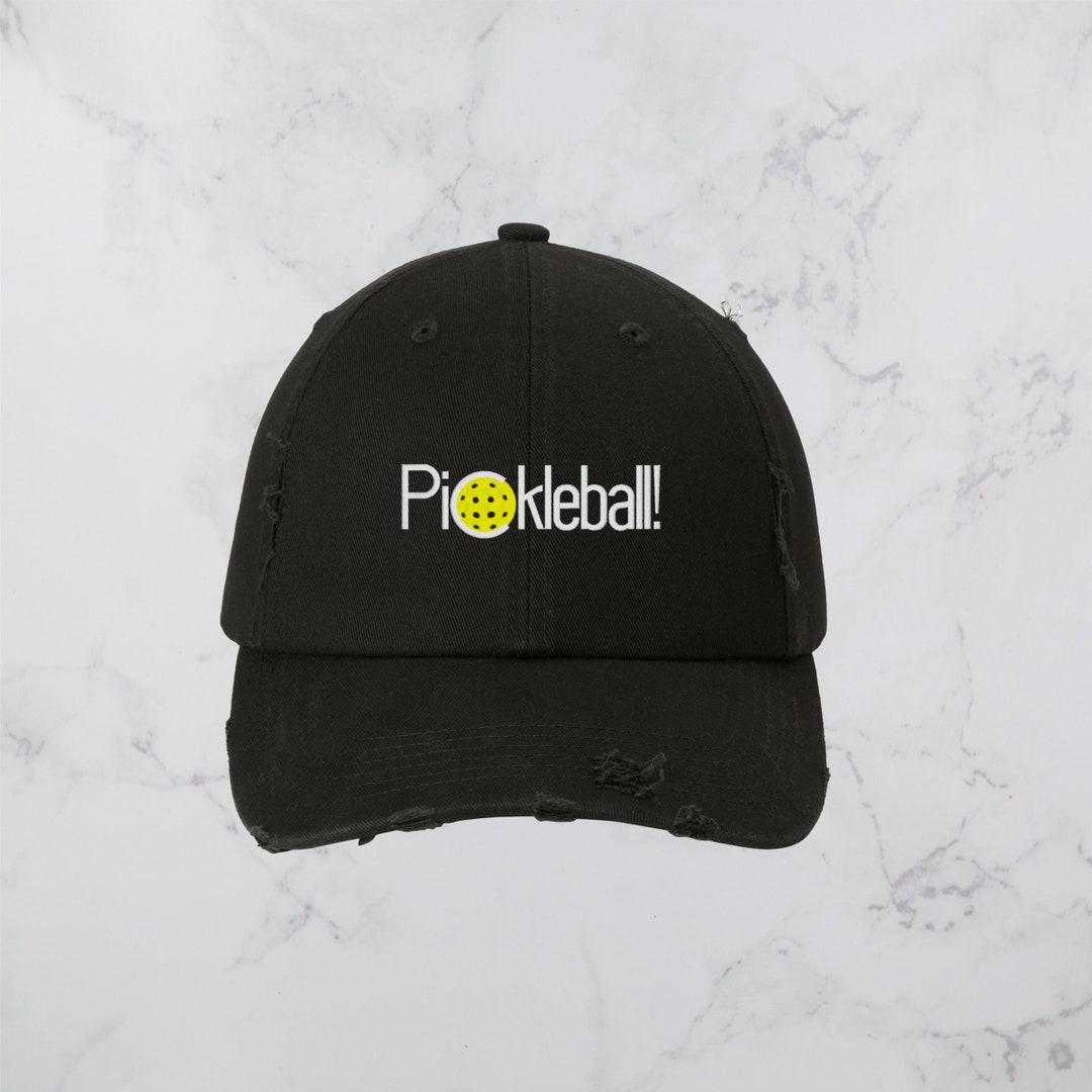 Personalized Pickleball Hat, Pickleball Embroidered Cap, Pickleball Headwear, Pickleball ...
