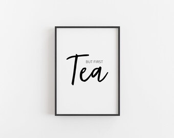 Tea quotes | Etsy