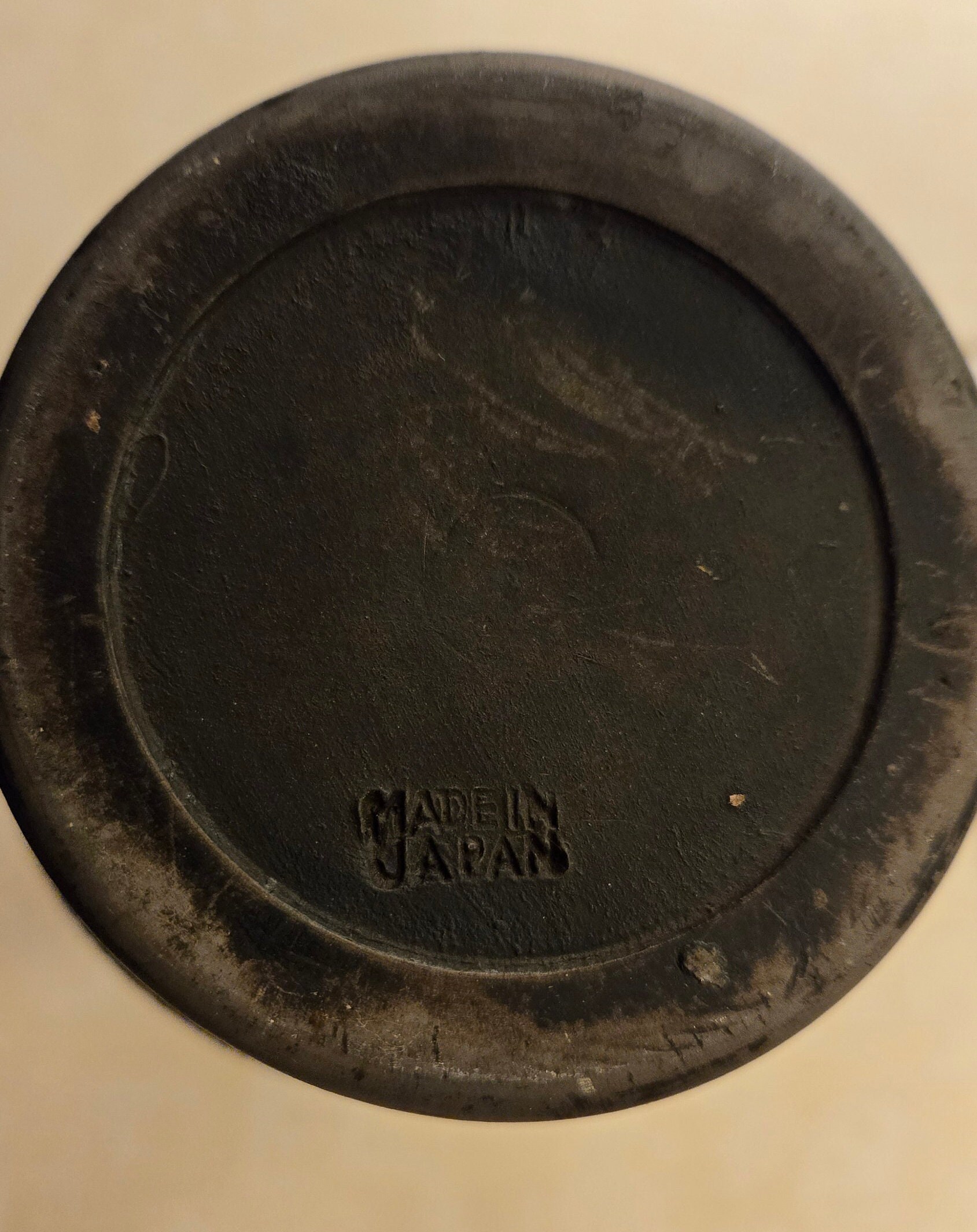 Vintage Japanese Tokanabe Ware Vase Art Deco Halloween Decor Mold ...