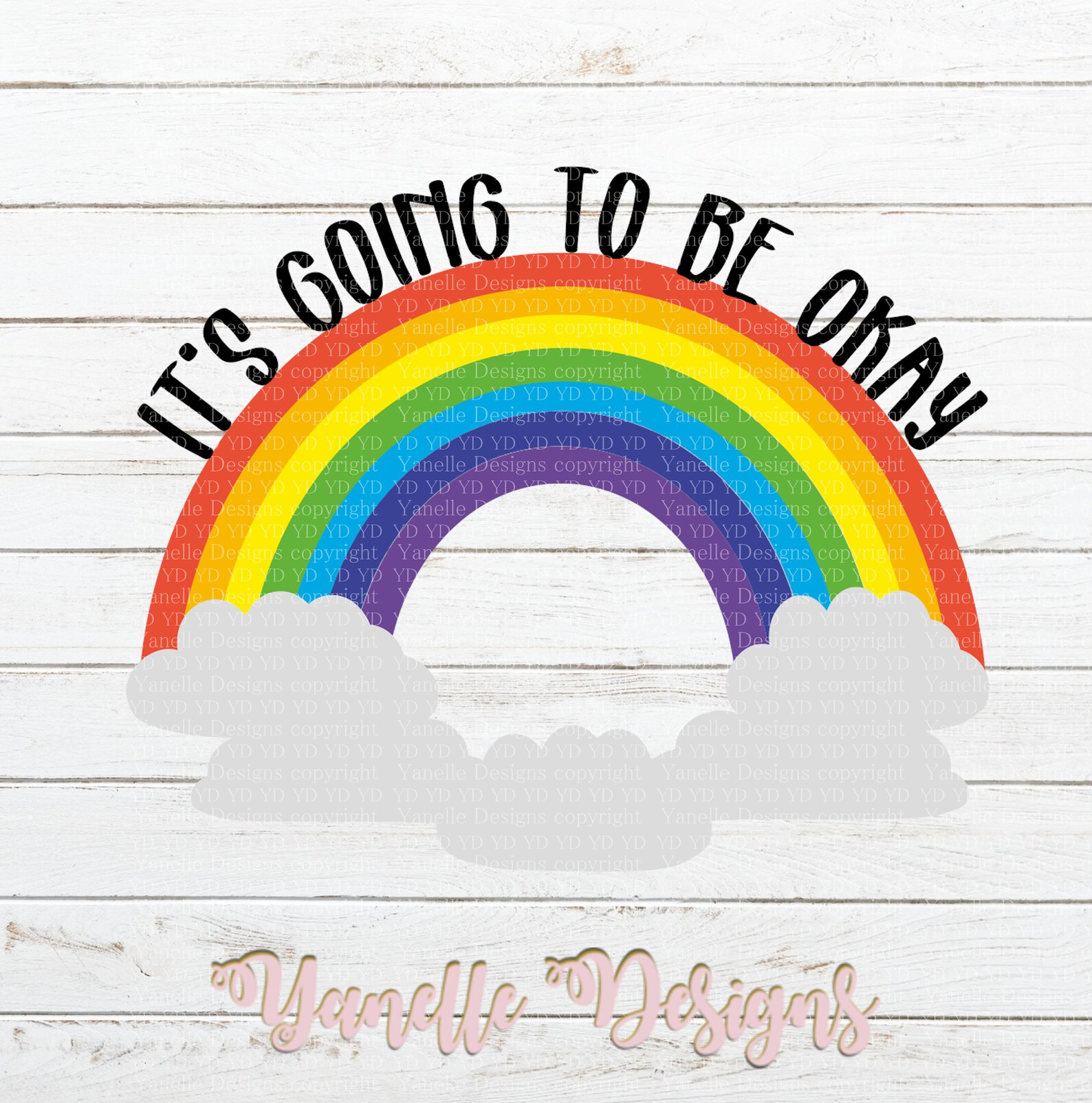 It's going to be okay svg it will be ok spread hope with | Etsy