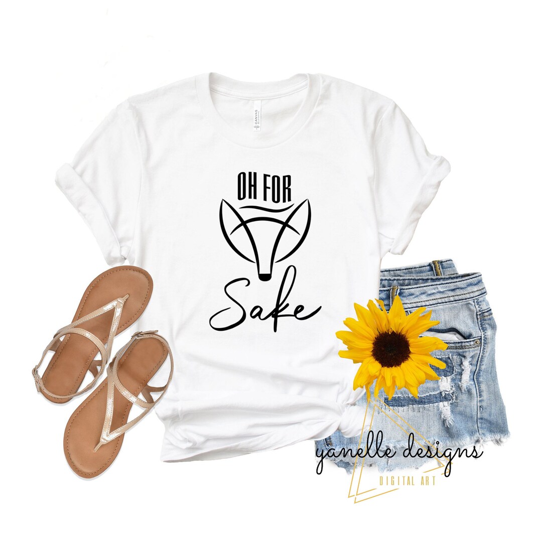 Oh for Fox Sake Svg, Fox SVG Digital Cut File, for Fox Sakes Svg, Cute ...