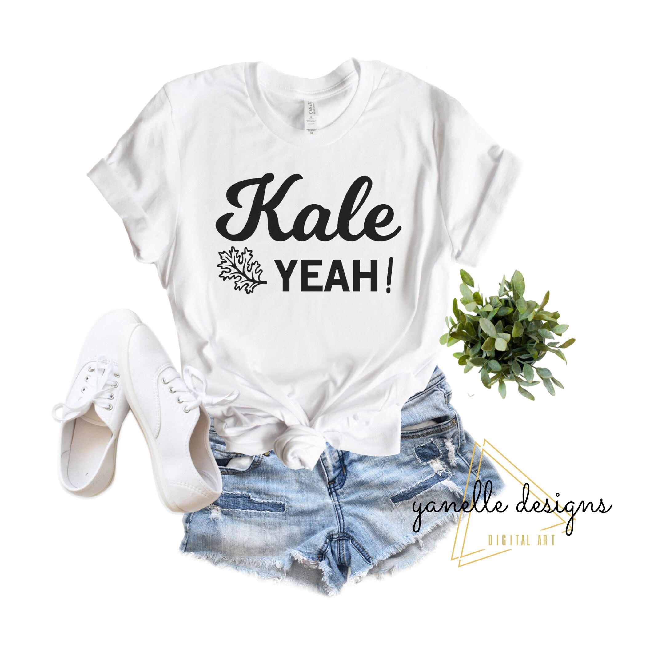 Kale Yeah SVG Files Instant Download Kale Yeah Cut File | Etsy