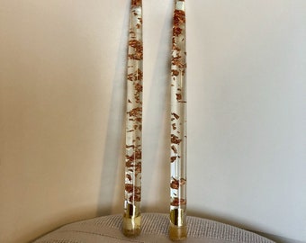 Lucite candles | Etsy